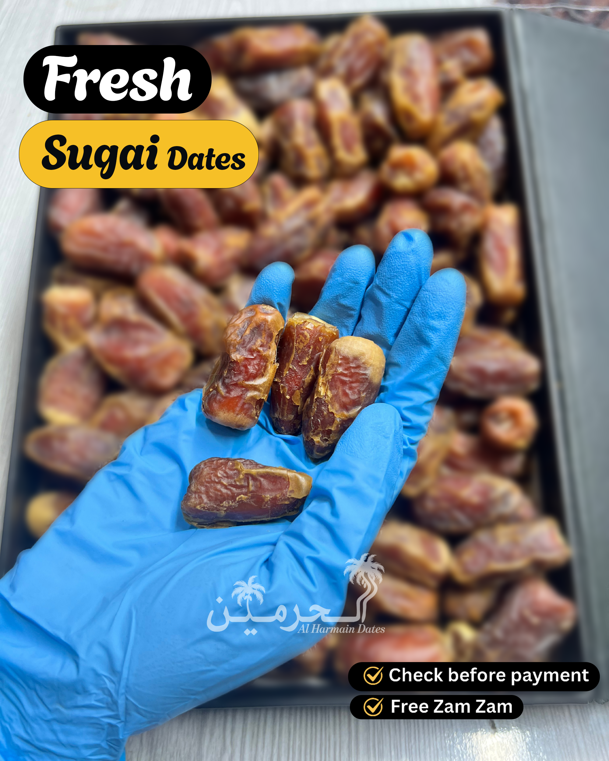 Sugai Medium Khajoor Price Pakistan | Fresh Soft Premium Dates – Al ...